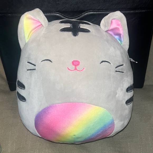 Squishmallows | Toys | Squishmallows Gray Rainbow Plushy Stuffed Animal ...